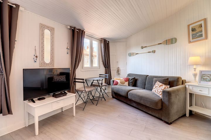 041 Studio Place Nationale Vieil Antibes Clim - Antibes