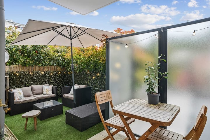 Le Paisible - Avec Terrasse Et Parking Privé - Suresnes