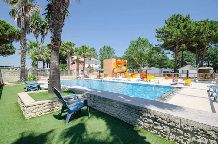 Zecamping 4* Mobil Home 30m² Piscine - Agde