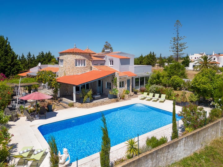 Quinta Delsy - 5 Bed Villa With Pool Near Praia Da - Lagoa
