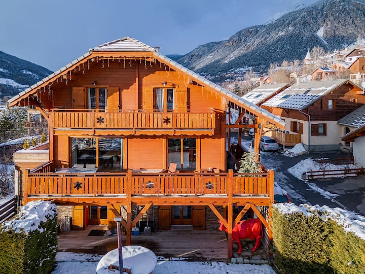 Chalet Datcha - Alliant Charme, Confort, Modernité - Briançon