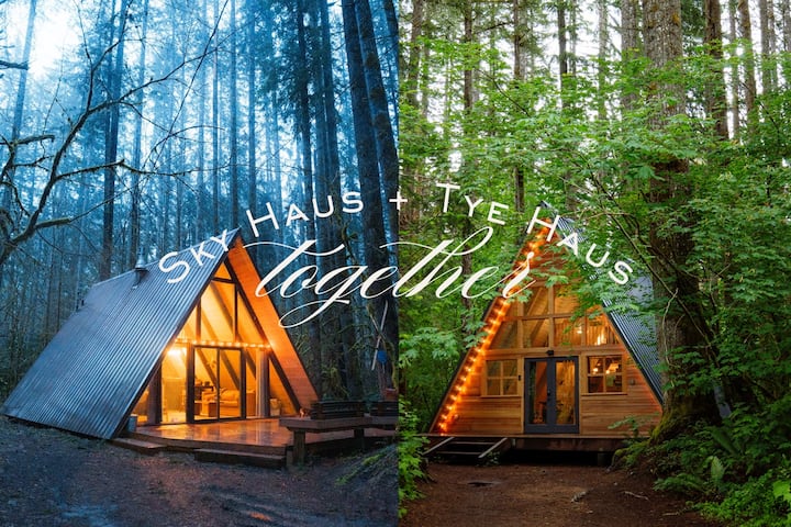 Two Iconic A-frames. One Unforgettable Escape. - Skykomish, WA