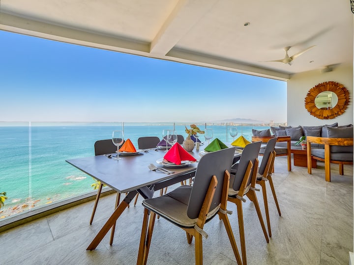 Oceanfront 3br | Pools, Spa, Gym & Restaurants - Mexico