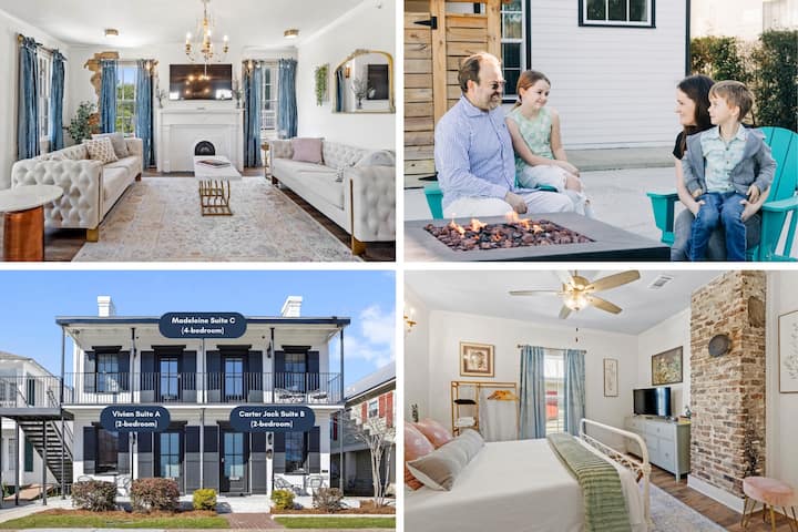 Suite C | Beach, Firepit, Dog-friendly, Downtown! - Biloxi, MS