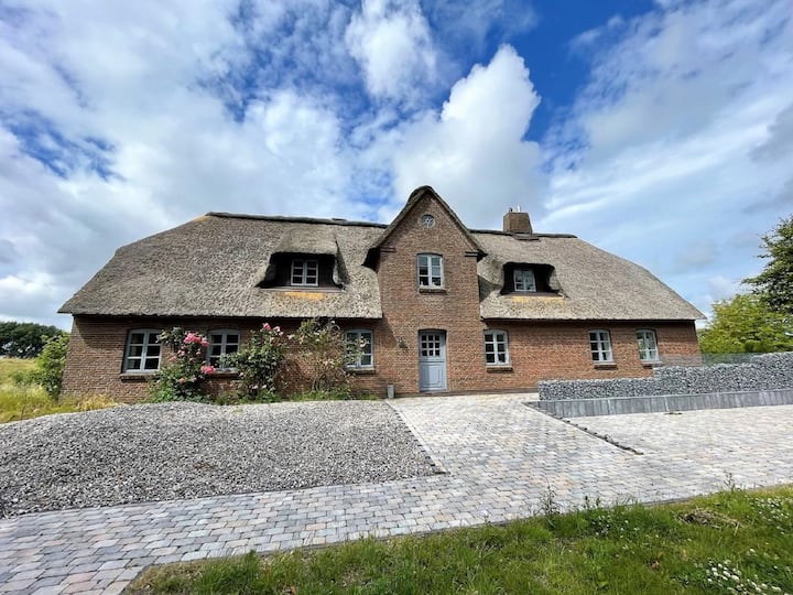 Ferienwohnung Hauke-haien Im Reetdachhaus Bongsiel - Ockholm