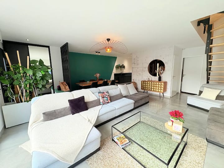 Maison Spacieuse Avec Jardin - Carnon