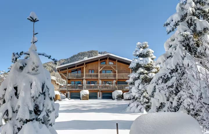 Appartement Avec Jardin En Front De Neige - Megève