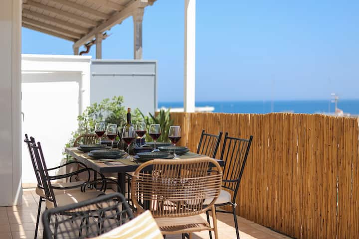 Td Sesto Piano With Sea View Living Terrace - Monopoli