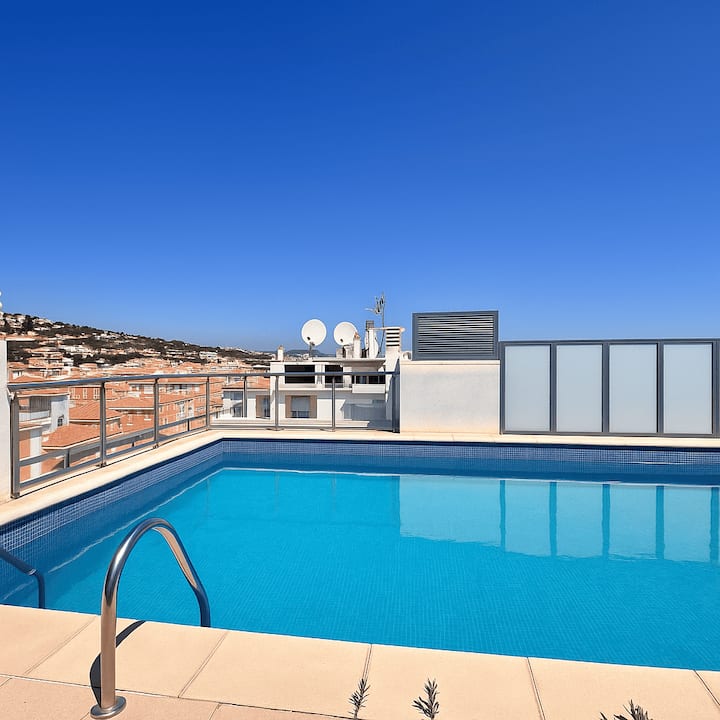 Capri - Appartement Avec Piscine Sur Le Toit - Peníscola