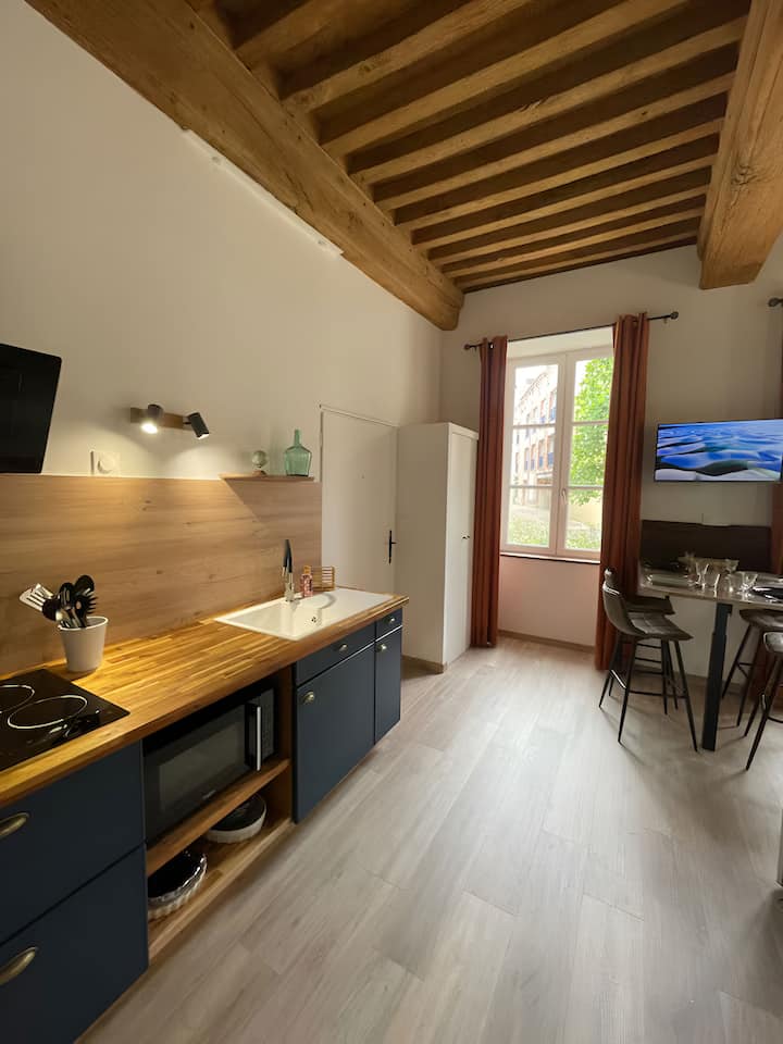 Studio Cosy -Hyper Centre -Tout à Pied - Paray-le-Monial