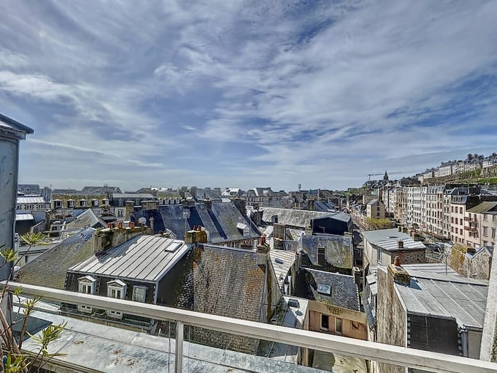 Duplex T3 Avec Terrasse Au Cœur De Granville - Granville