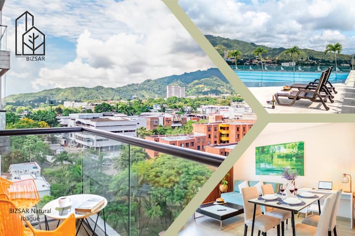Bizsar Ocobo | A/c | Piscinas | Exclusivo - Ibagué
