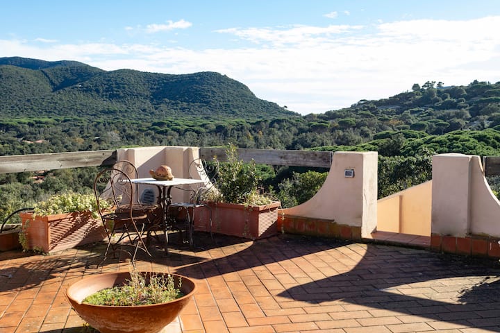 Villa Le Terrazze - Patio, Bbq E Vista Panoramica - Castiglione della Pescaia