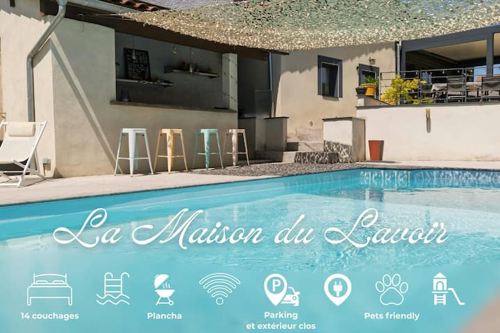 La Maison Du Lavoir - Proche De Lyon - Saint-Quentin-Fallavier