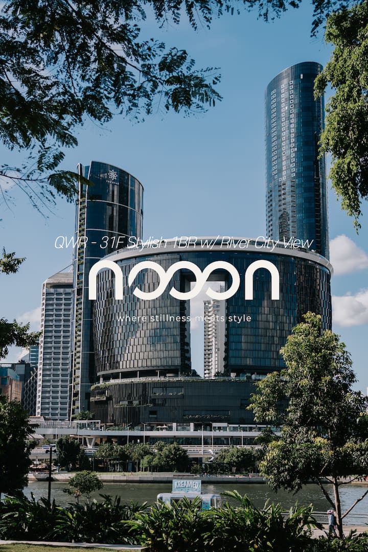 Nooon Qwr | 31f Stylish 1br W/ Vibrant River View - Brisbane