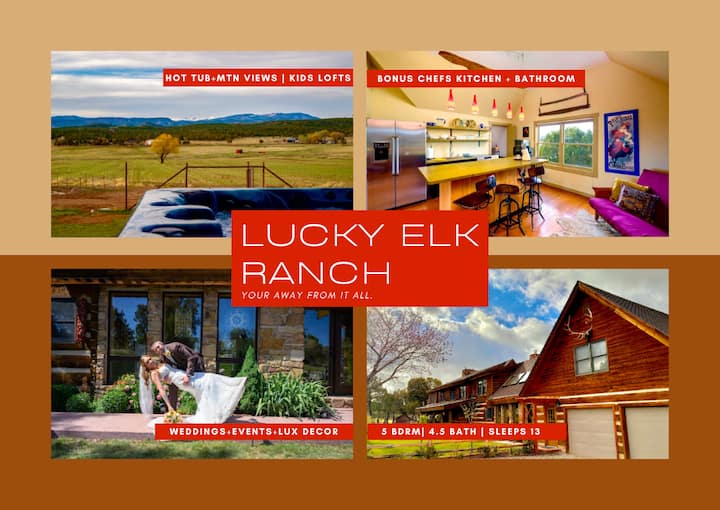 Specials:hottub|kidslofts|sleeps13:rusticranch - Bayfield, CO