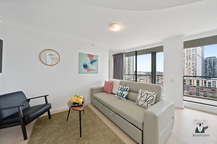 Kozyguru | Sydney Cbd | Modern 2-bedroom Apt - Sydney central station