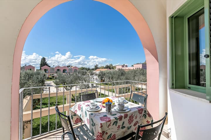 Family Village M5 Pool And Sea - Happy Rentals - Otranto