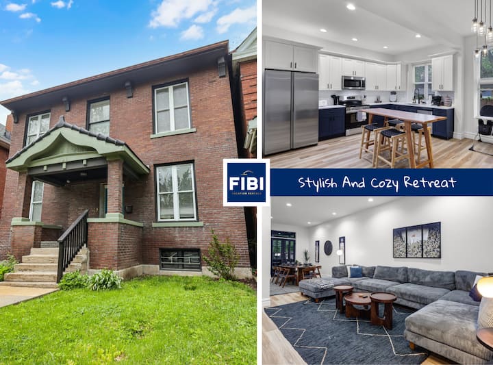 St. Louis Comfort Hub: Backyard, Fire Pit & Games - St. Louis, MO