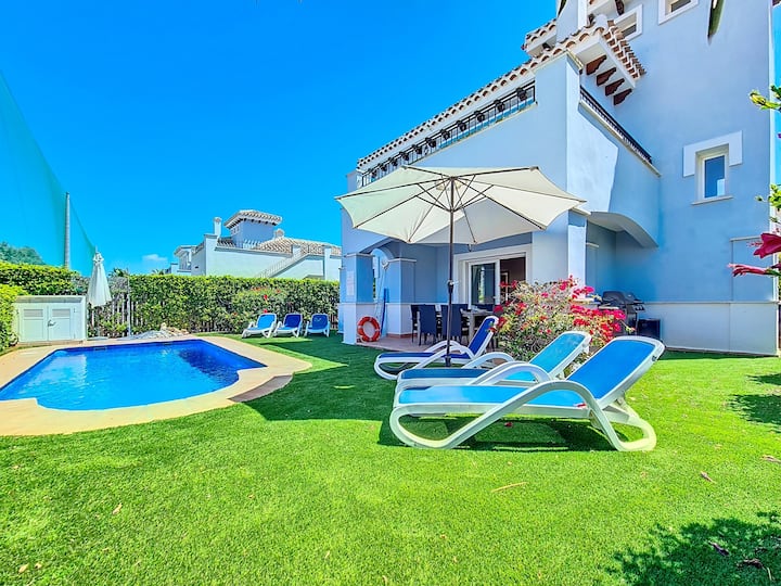 Villa With Private Pool And Golf Course Views - San Javier