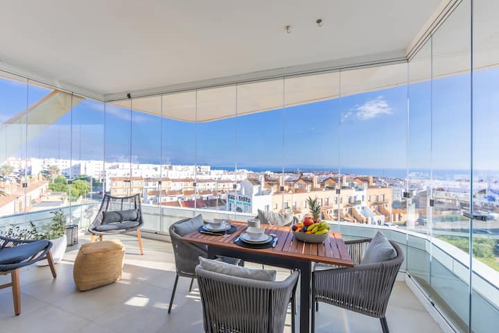 Terraza Acristalada Con Vistas Panorámicas - Tarifa