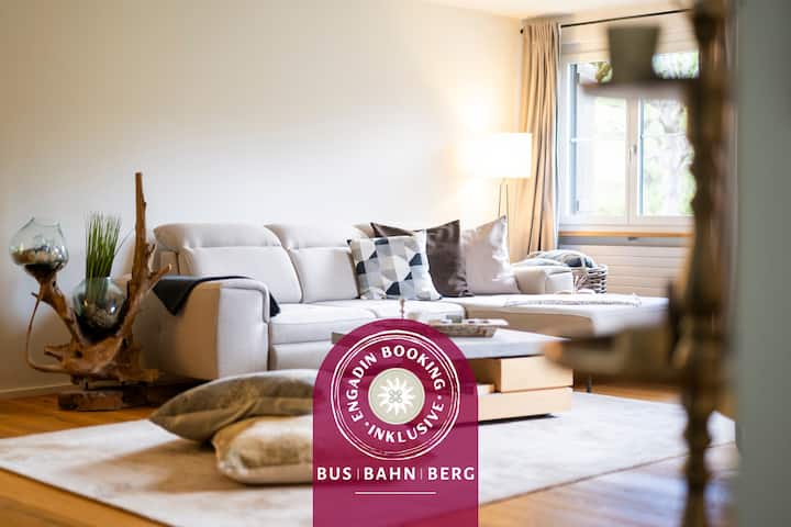 Chasa Valambrun 1001: High Quality Renovated 2½-ro - Tarasp