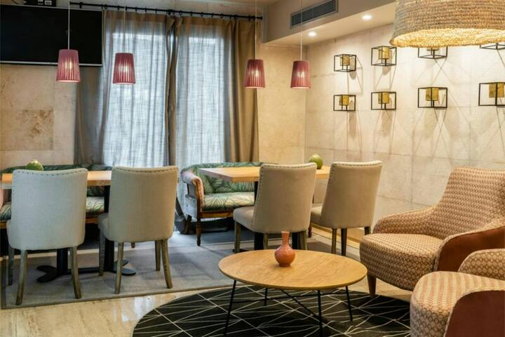 Double Hotel Room With Sea View By Vincci - Santander