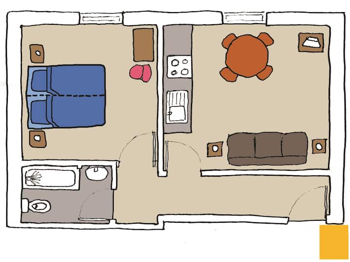 Appartement-salle De Bain Privée-crows Nest - Shanklin