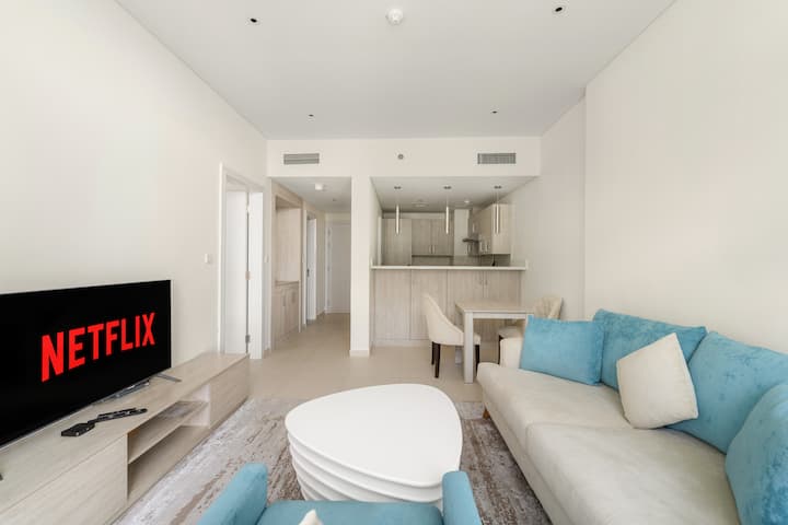 Modern 1br With Beach Access - Dubái