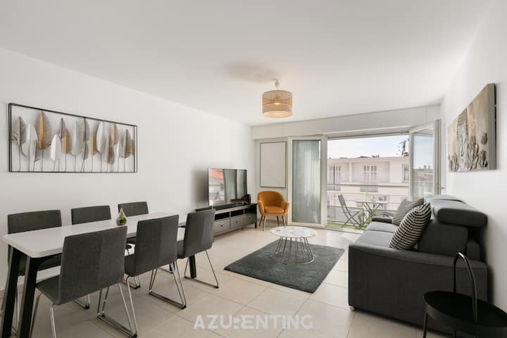Azurenting - T3 Cœur D’antibes - Clim - Parking - Antibes