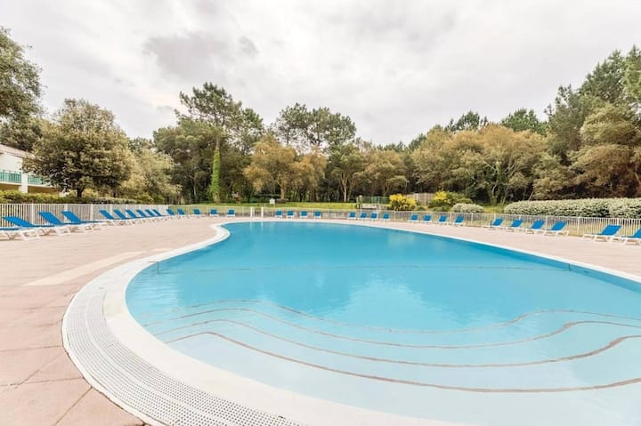 Soustons Plage -Appartement Deux Pièces Dans Résid - Messanges