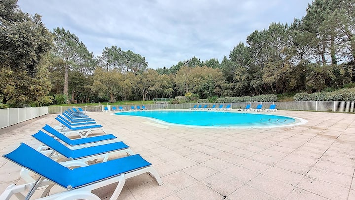 Soustons Plage -Appartement Deux Pièces Dans Résid - Soustons