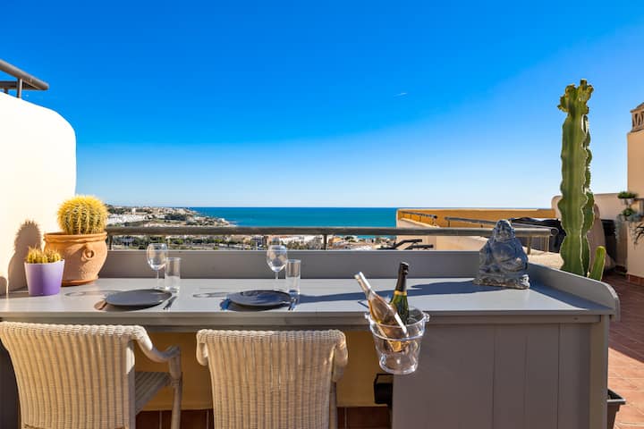 Casa Rosado - Duplex Penthouse - La Cala de Mijas