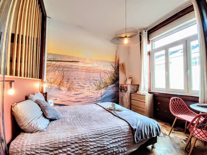 Plage Des Dunes: Chic Studio Dans Belle Demeure - Roubaix