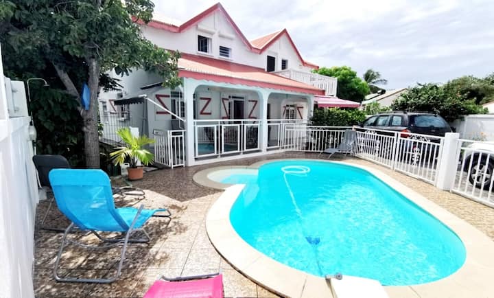 Villa G155 St François 5 Chambres Piscine Privée - Guadeloupe