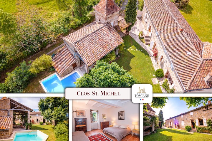 Clos Saint Michel - Piscine - Nature & Calme - Saint-Antonin-Noble-Val