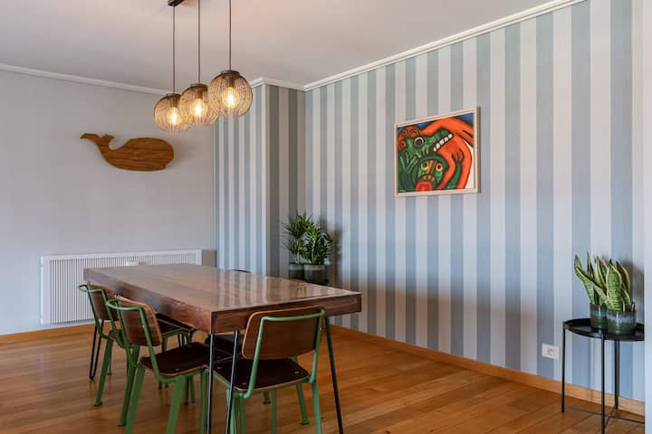 Huswell - Comfortable Apartment With Scenic Views - De Haan