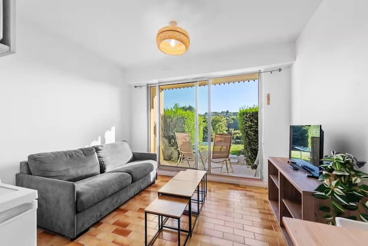 Logement Avec Terrasse, Vue Sur Le Golf D'houlgate - Villers-sur-Mer