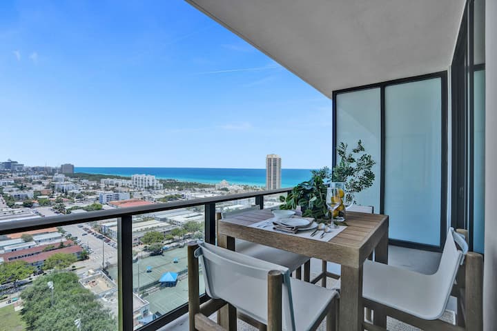 Contemporary 2br/1ba In 72 Park - Stunning Views - Miami Beach, FL