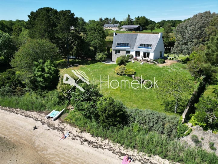 Villa Pieds Dans L Eau Vue Mer Panoramique - Vannes