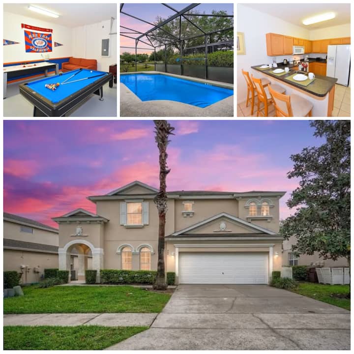 509 Relax & Play At This 6br Pool Home - Davenport, FL