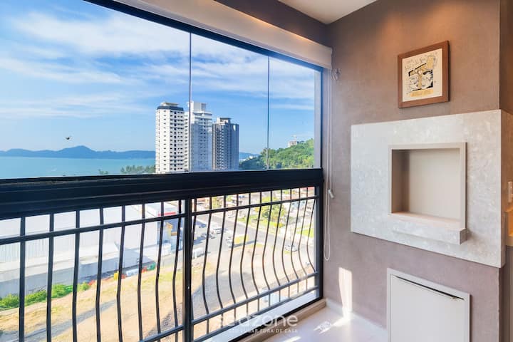 Apt W/ Bbq & Sea View 700m From Beach - Vnva0801 - Itapema