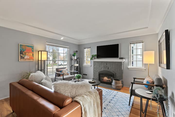 3b/1ba Manito Park Home|central Location|parks|ac - スポーカン, WA