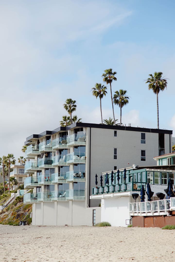 Ocean View Balcony With Outdoor Swimming Pool - Laguna Beach, CA