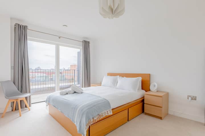 Modern Canal-side 1bd Flat, Heart Of Hackney - Greenwich