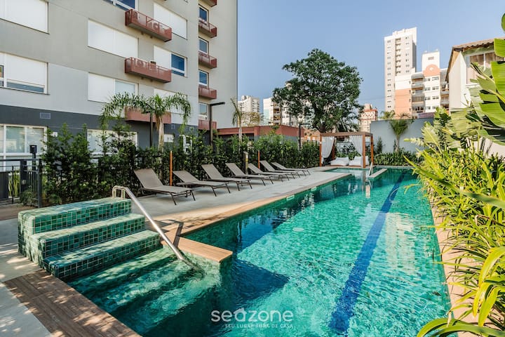 Studio In Building With Pool Con1206 - Porto Alegre