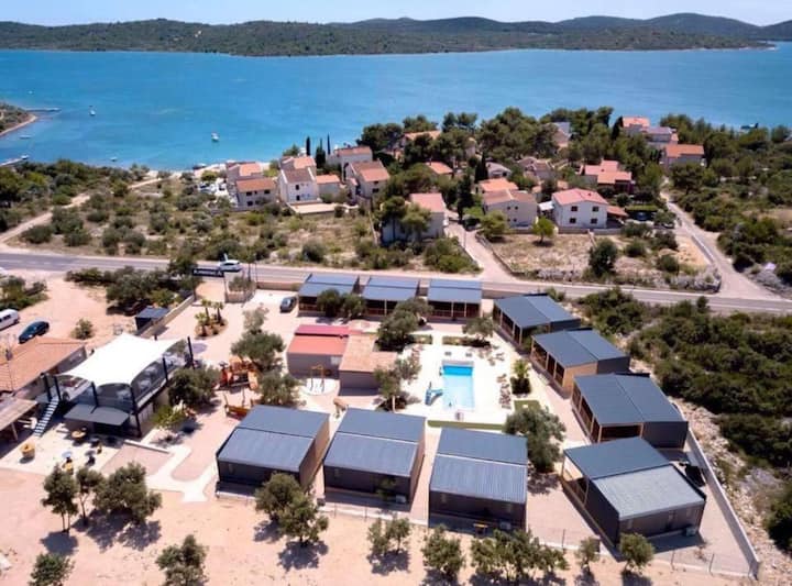 Sak Mobilehomes-std Two Bed Terrace&seaview(br3) - Vodice
