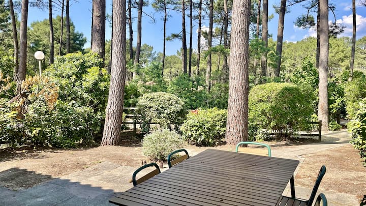 Petite Maison Avec Jardin Privatif & Piscine - Lacanau