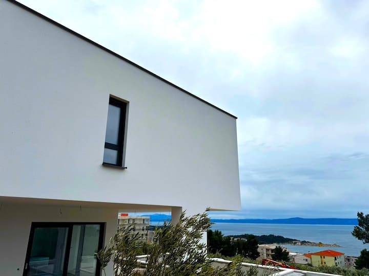 New Villa Dado With Pool, Sea View - Baška Voda