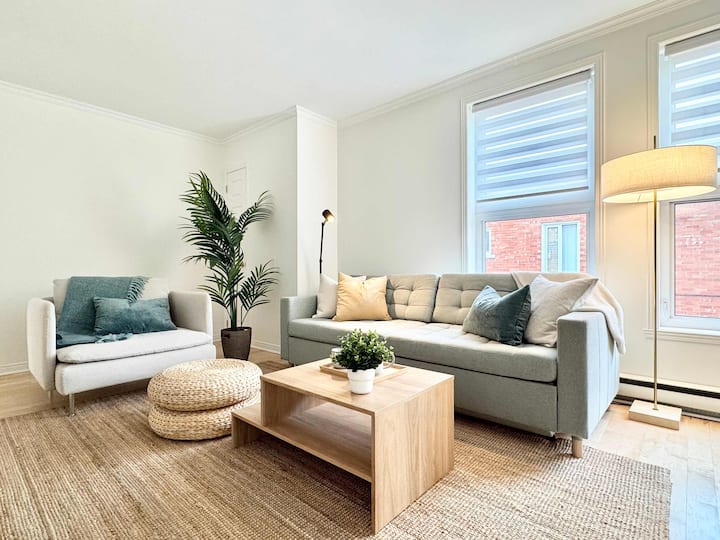 Confort Boho | 6 Pers | Borne Ve | Près De Tout - Quebec City